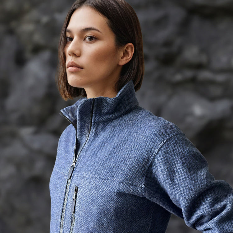 Women's Merino Wool Fleece Jacket | Warmer Than Synthetic | UK Made ...